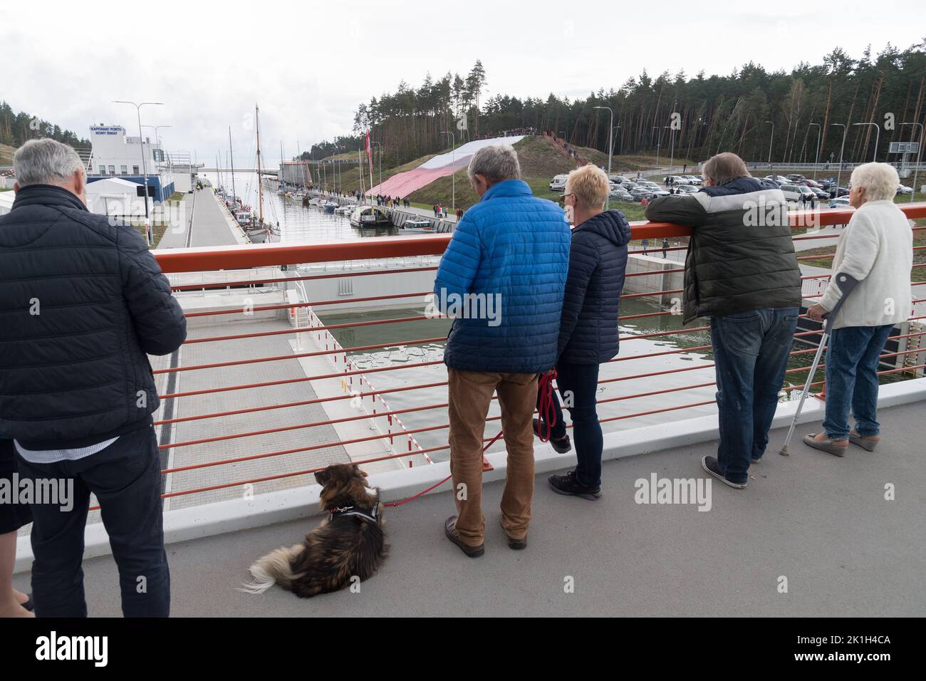 Polish new ship canal hi-res stock photography and images - Alamy