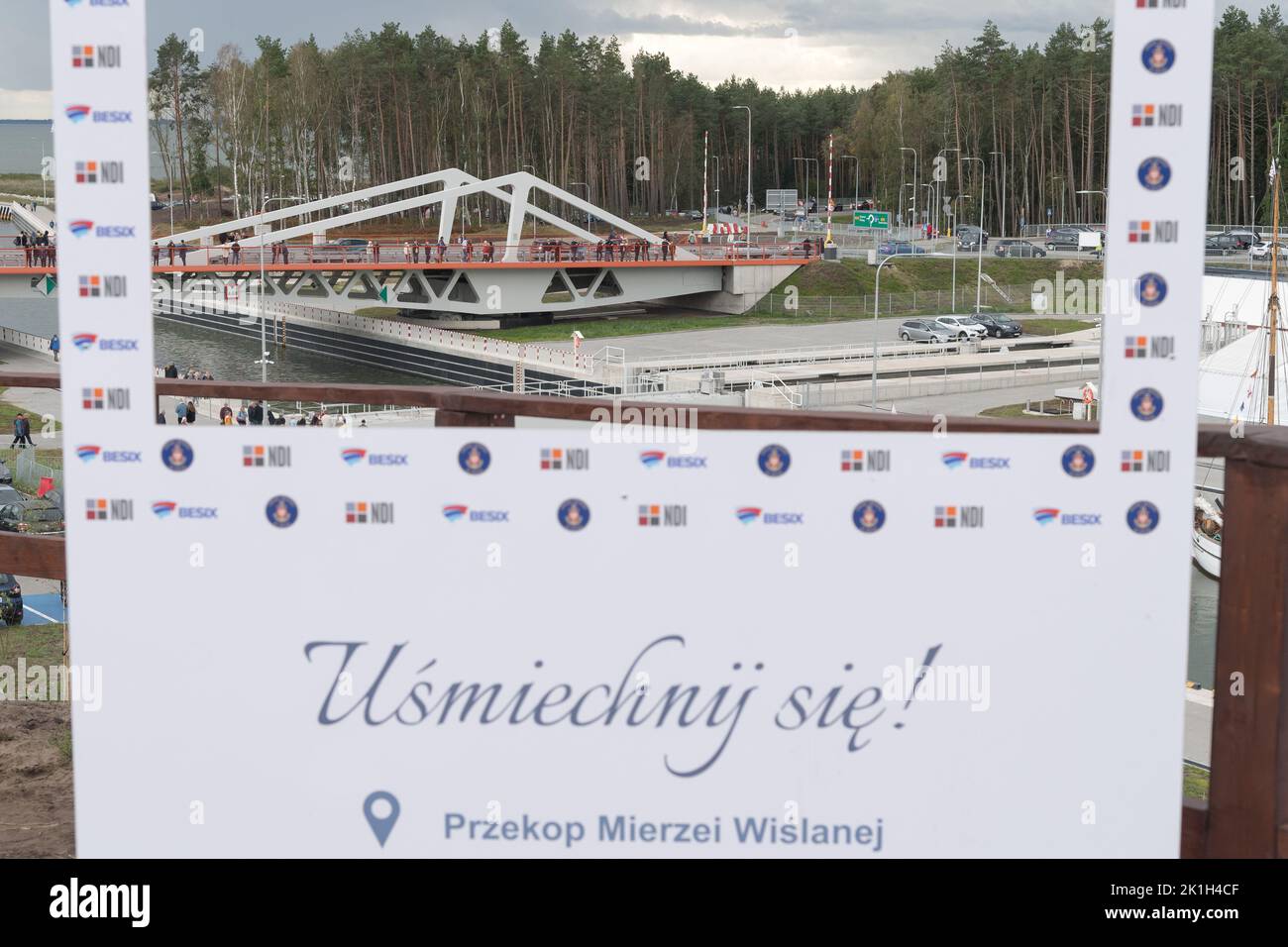 Vistula spit canal opens on anniversary of soviet invasion hi-res stock ...