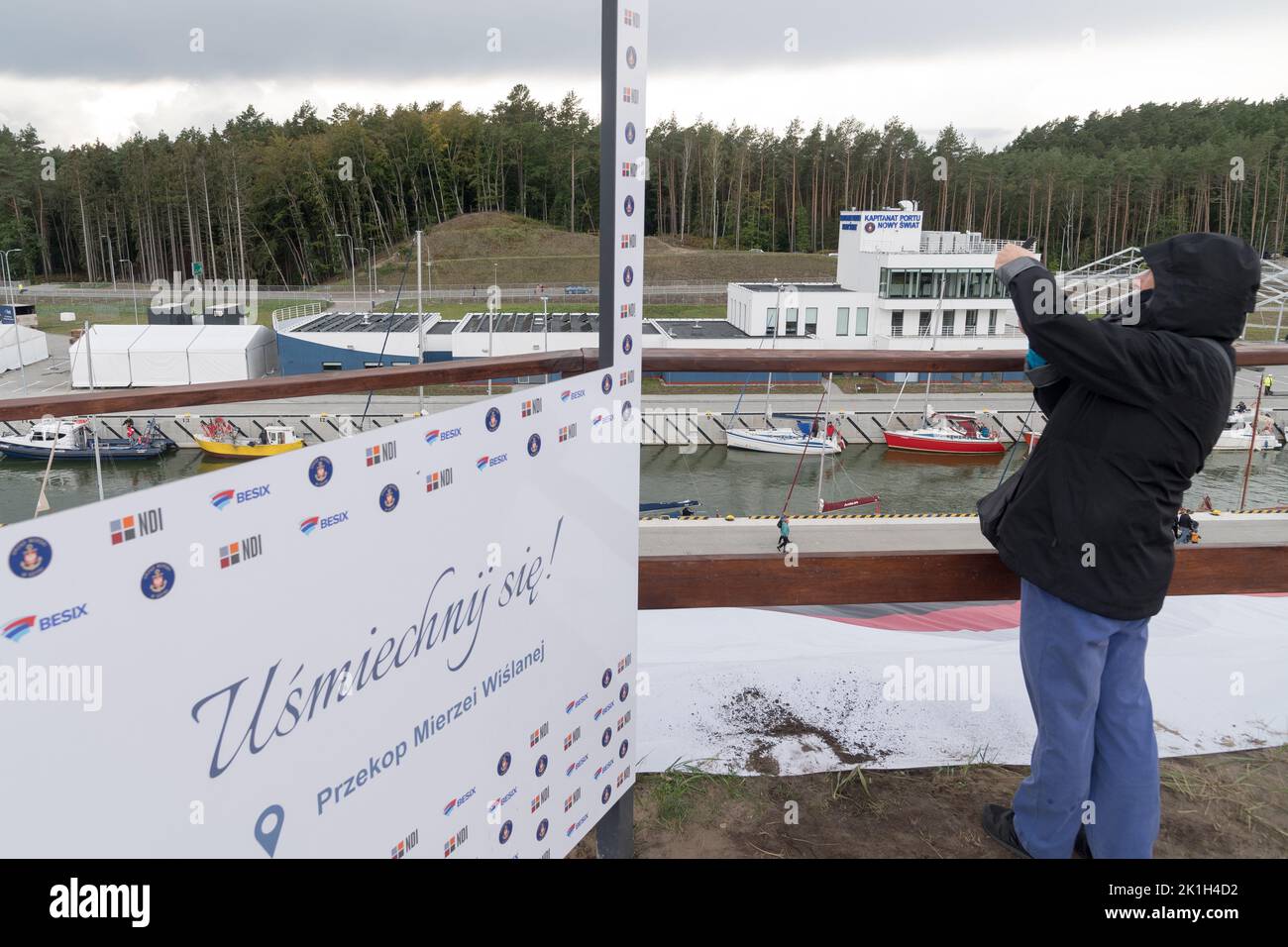 Vistula spit canal opens on anniversary of soviet invasion hi-res stock ...