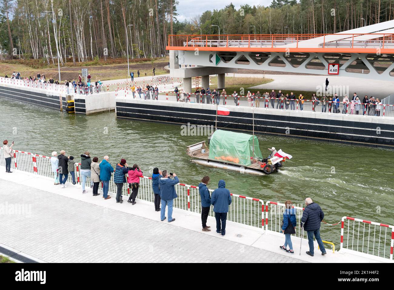 Vistula spit canal opens on anniversary of soviet invasion hi-res stock ...