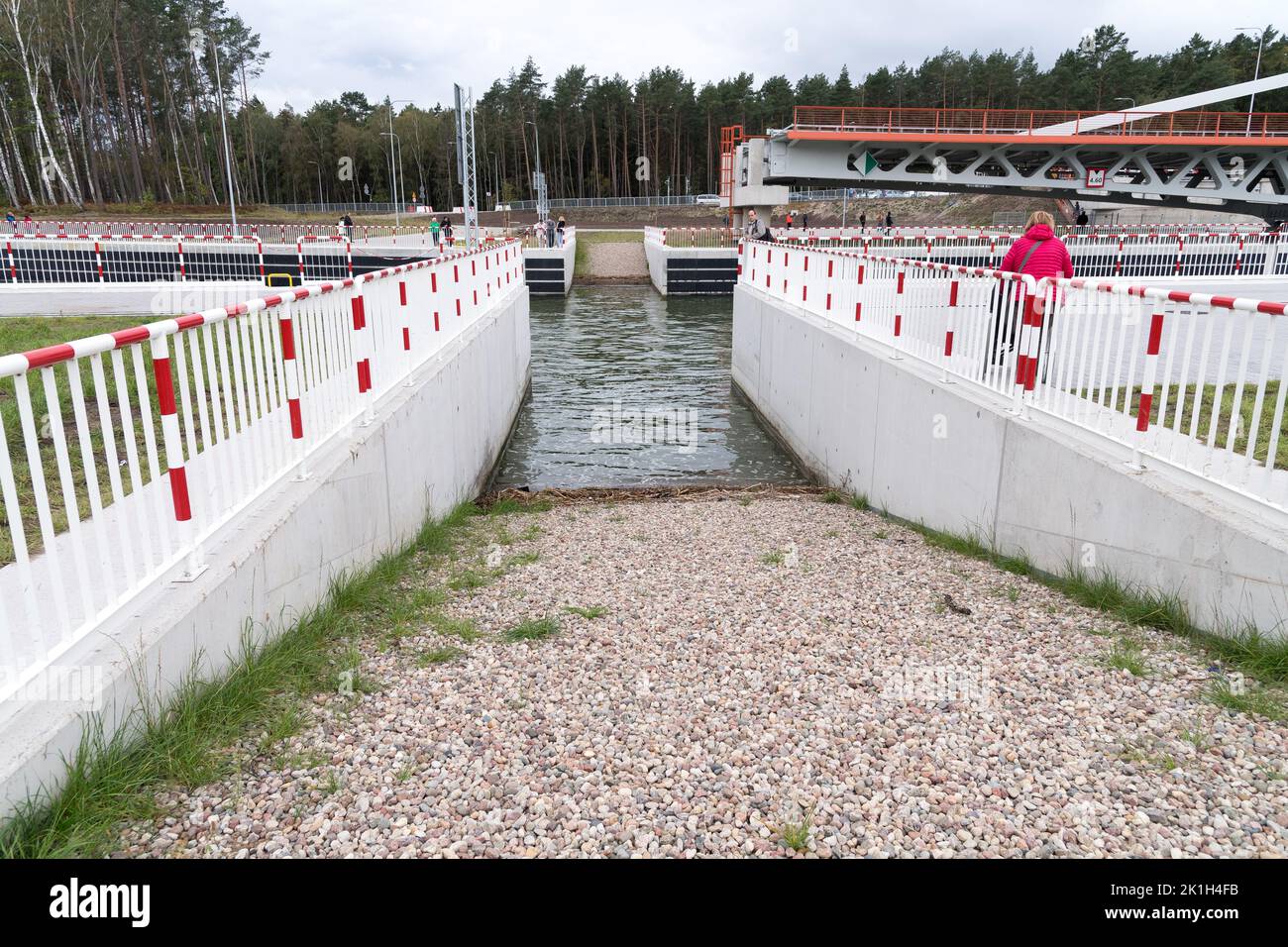 Vistula spit canal opens on anniversary of soviet invasion hi-res stock ...