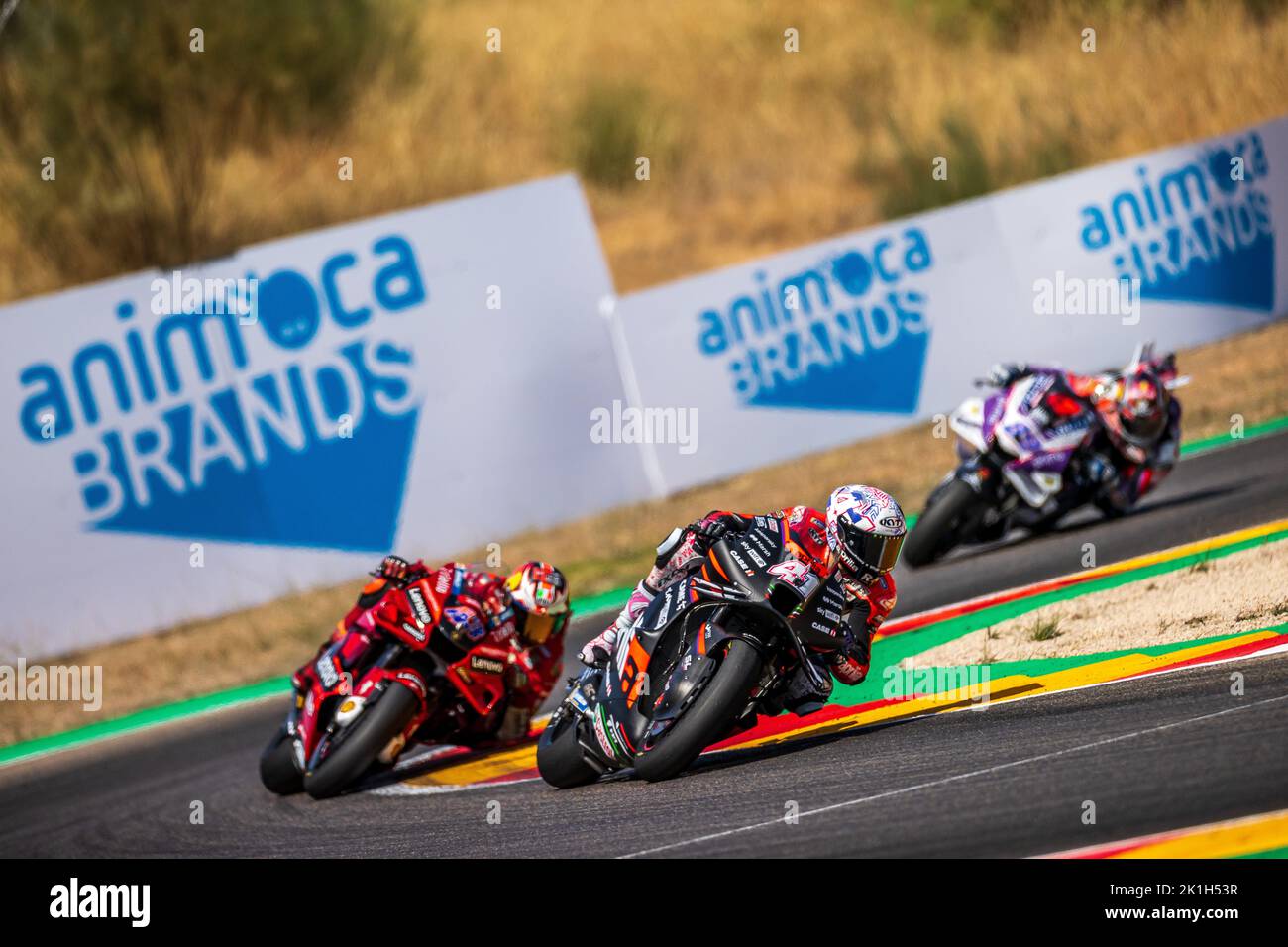 ARAGON, SPAIN 18. September 2022; MOTO GP season 2022, MotoGP race # 41 ...