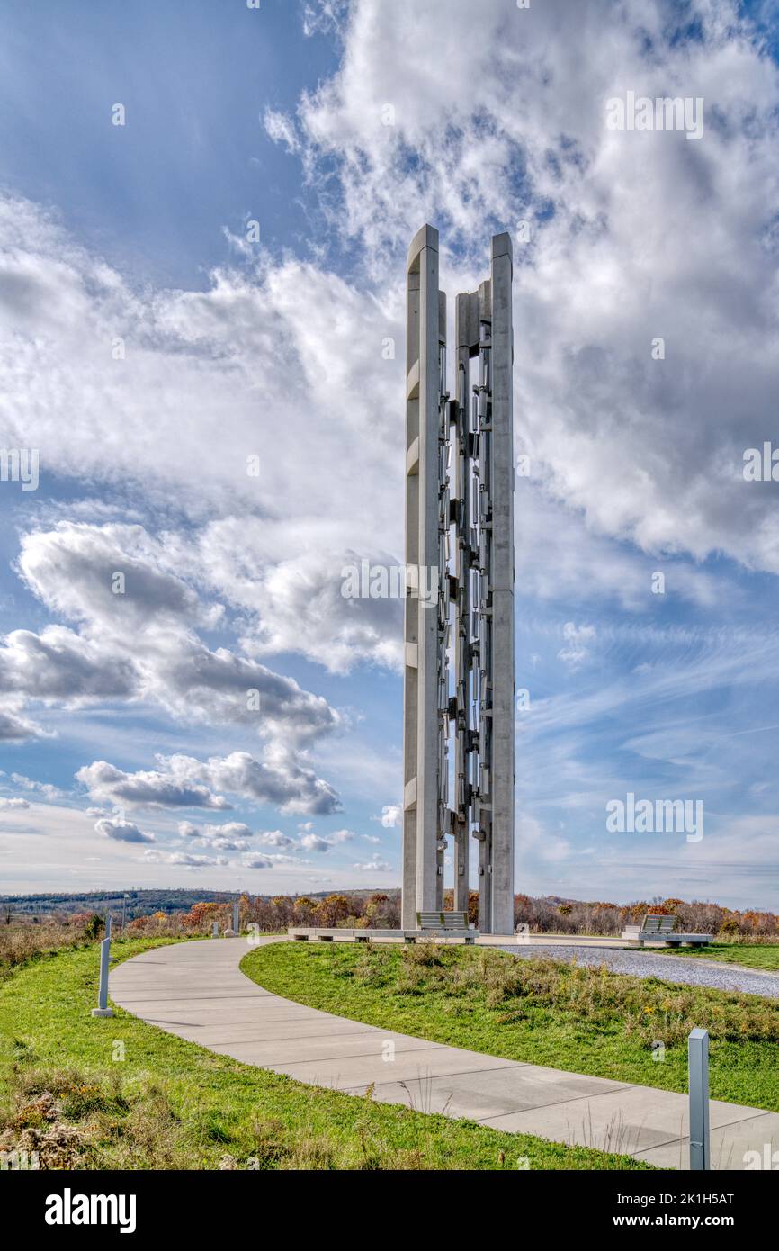 The Tower of Voices with its Walkway at September 11th’s Flight 93 ...