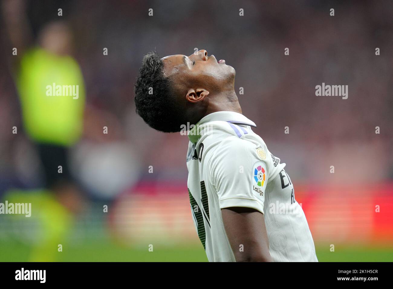 Rodrygo Goes of Real Madrid during the La Liga match between Atletico ...