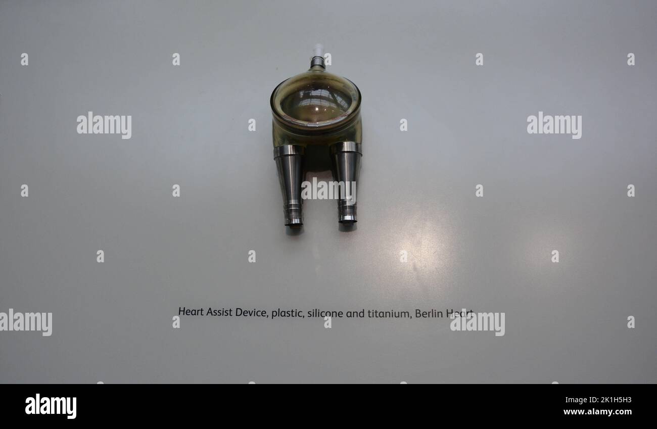 Heart Assist Device,plastic, silicone and titanium, Berlin Heart Stock ...