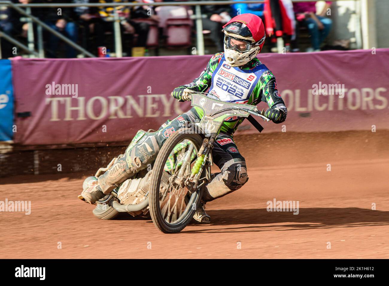 Charles Wright in action during the Sports Insure British Speedway ...