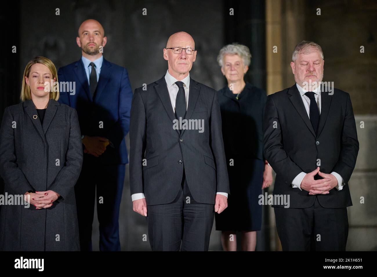 Edinburgh Scotland, UK. 18th Sep, 2022. National Moment of Reflection ...