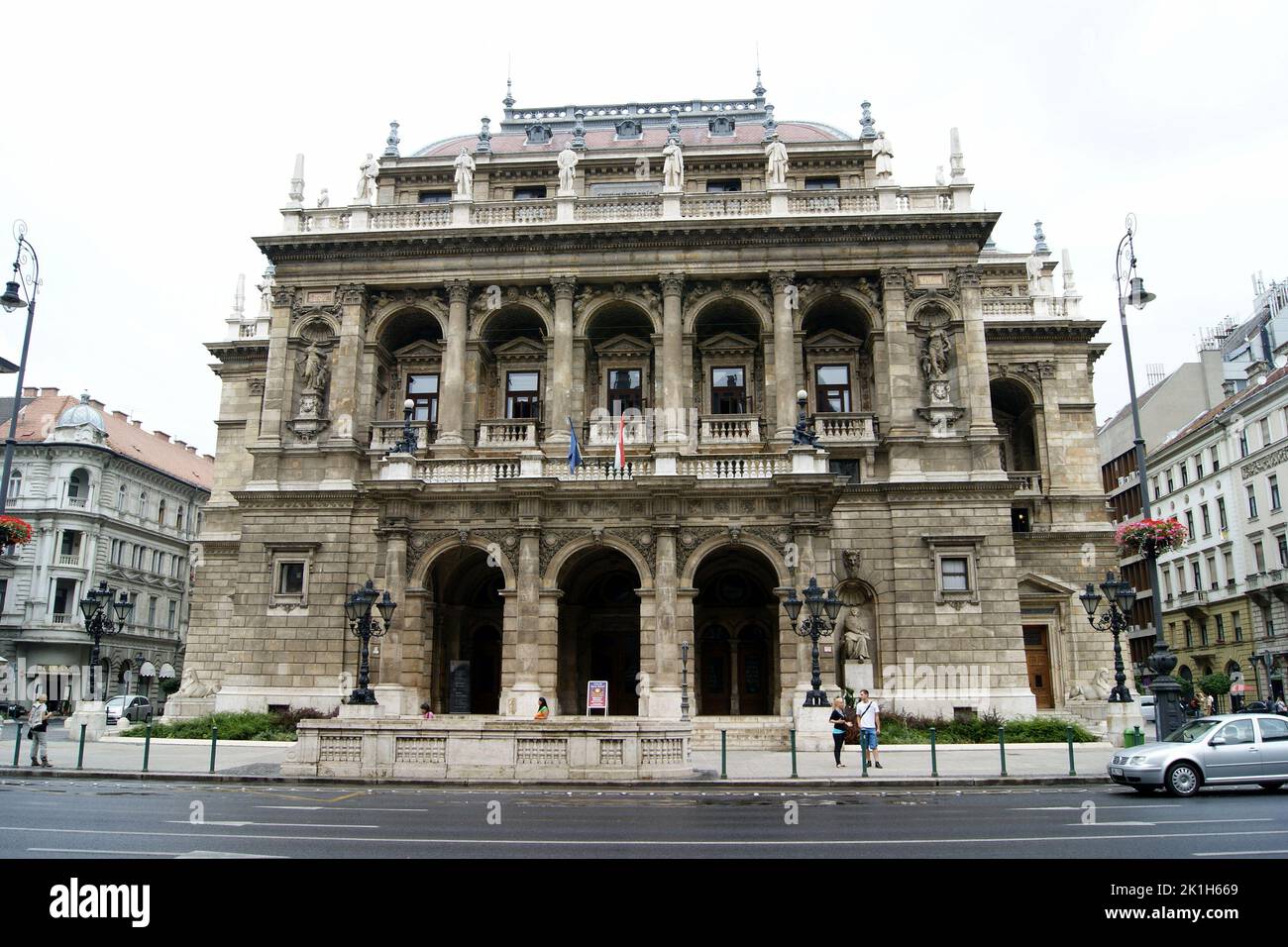 Hungarian State Opera House, built in neo-Renaissance style, opened in ...