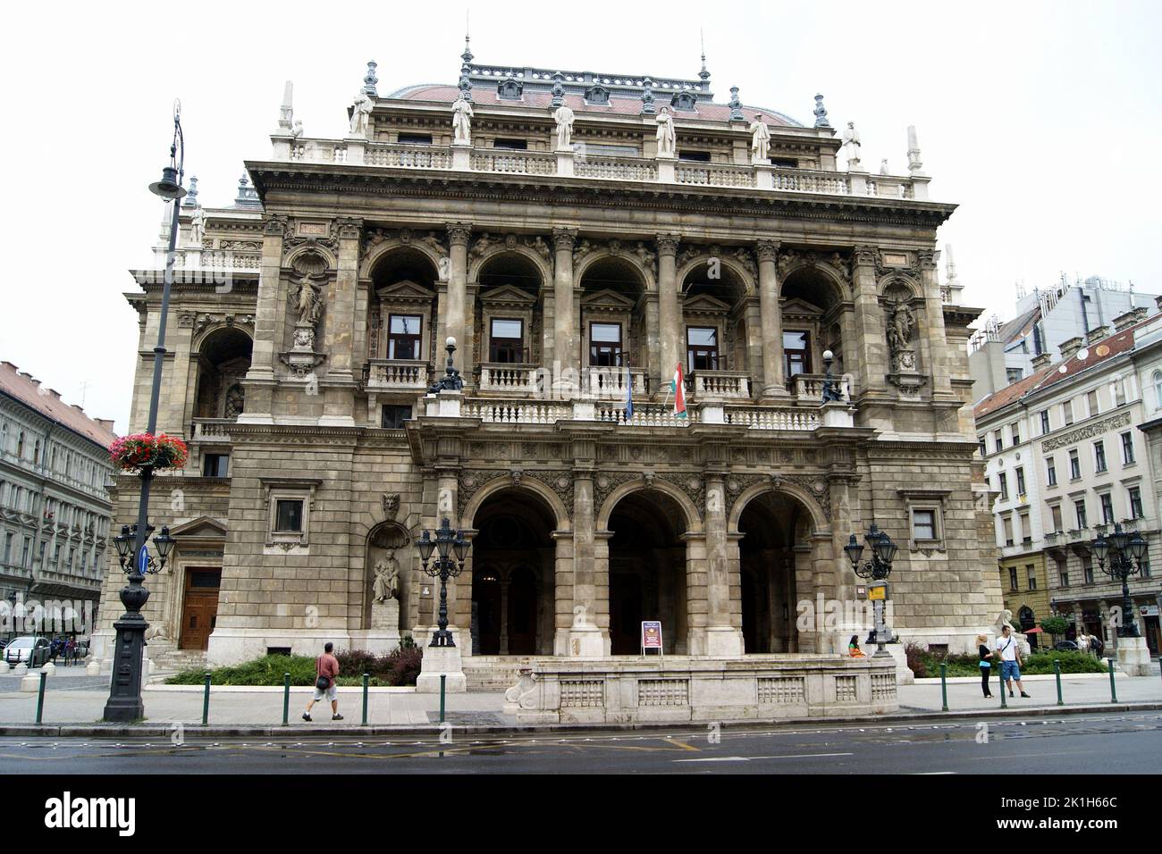 Hungarian State Opera House, built in neo-Renaissance style, opened in ...