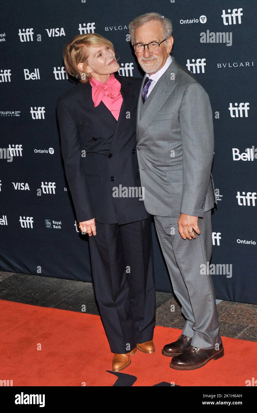 10 September 2022 - Toronto, Ontario, Canada - Kate Capshaw, Steven ...
