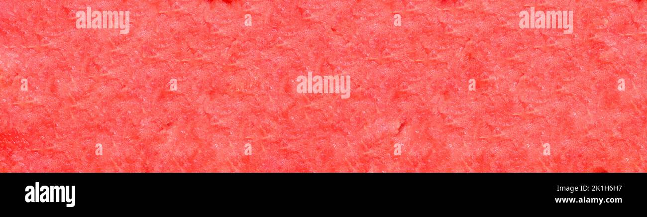 Banner, background with pulp red ripe watermelon Stock Photo - Alamy