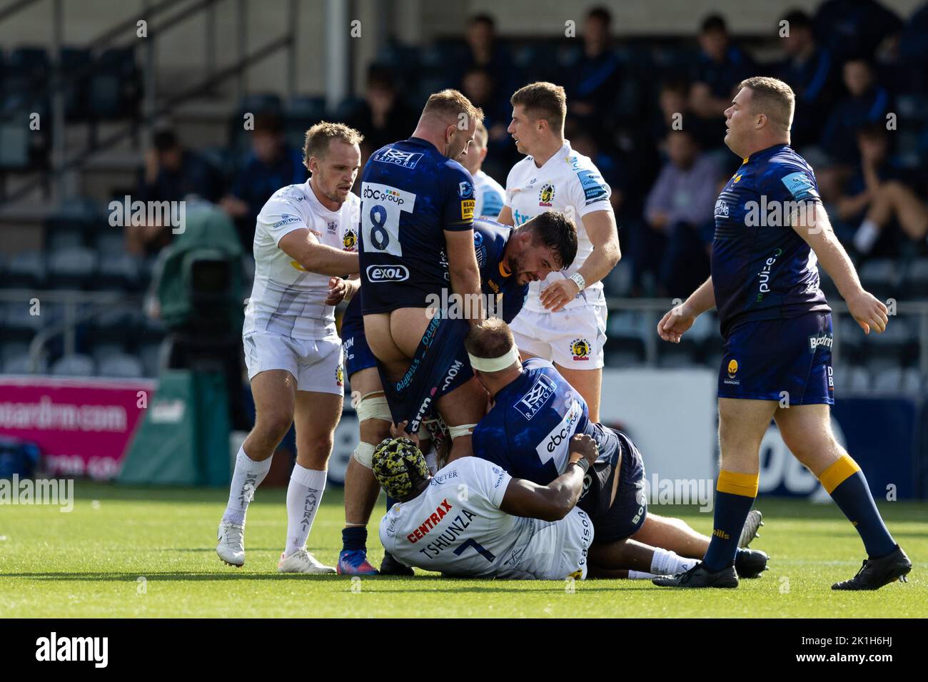 Tom dodd of worcester warriors hi-res stock photography and images - Alamy