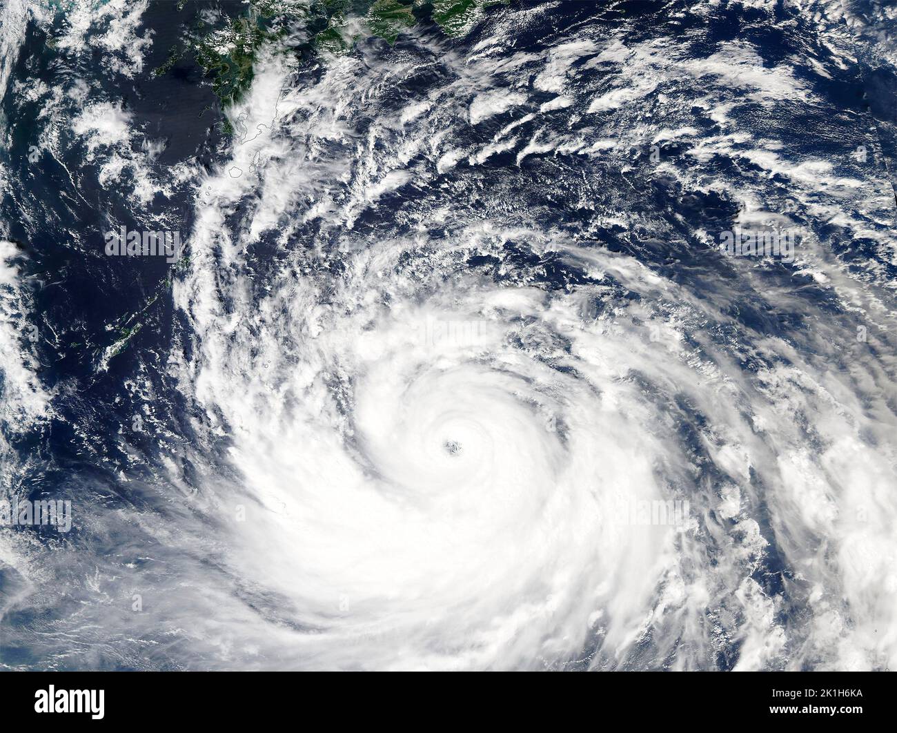 Modis Noaa, Earth Orbit. 18th Sep, 2022. MODIS NOAA, EARTH ORBIT. 18 September, 2022. View of ...