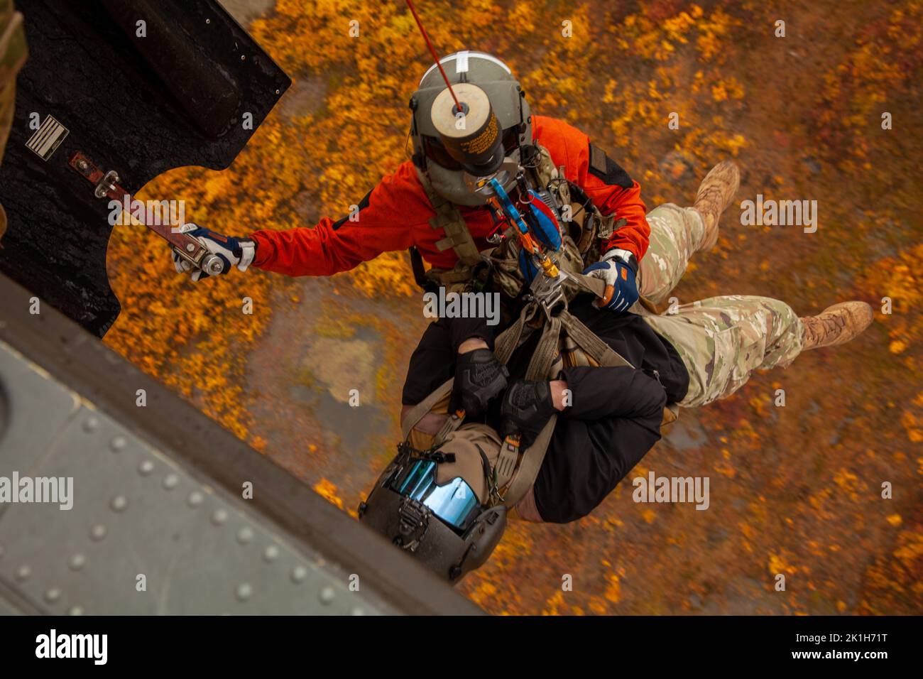 NOME, Alaska, (Sept. 12, 2022) -- A flight paramedic assigned to the ...