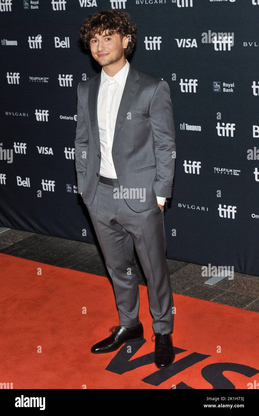 10 September 2022 - Toronto, Ontario, Canada - Gabriel LaBelle. 2022 ...