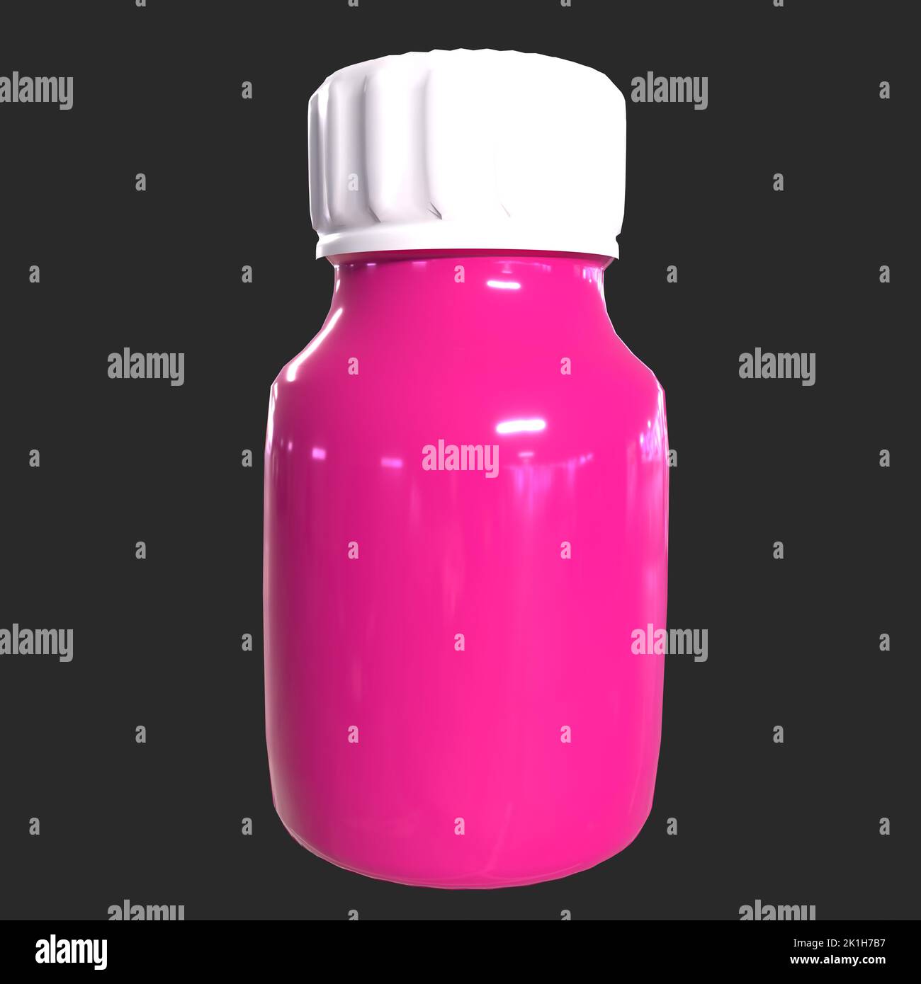 Medicine bottle 3d modelling Stock Photo - Alamy