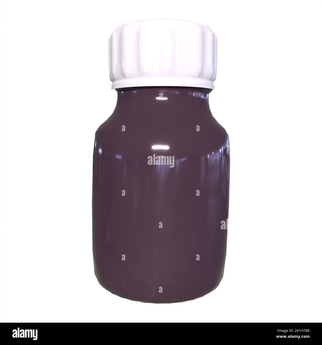 Medicine bottle 3d modelling Stock Photo - Alamy