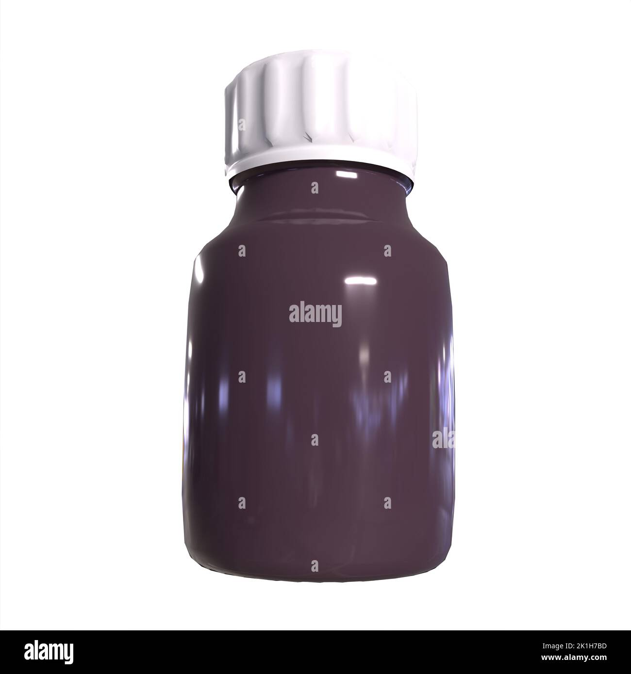 Medicine bottle 3d modelling Stock Photo - Alamy