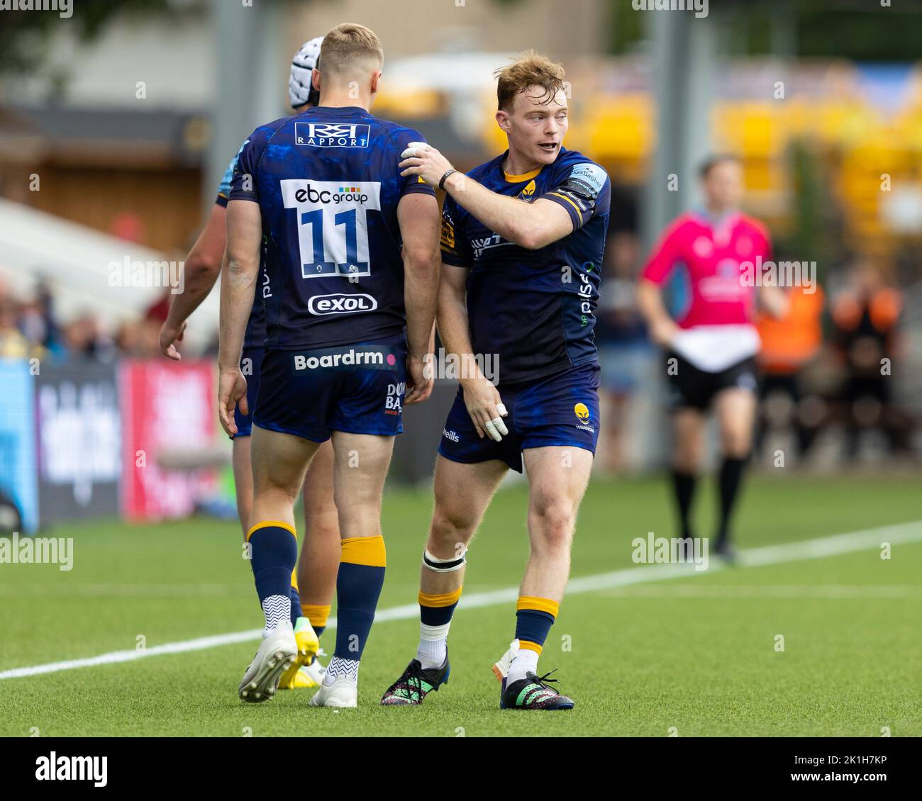 Gareth simpson of worcester warriors hi-res stock photography and ...