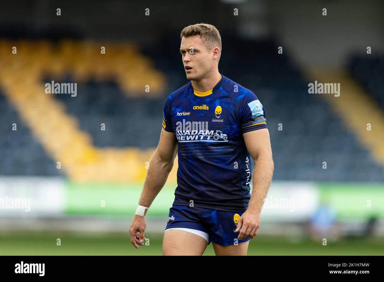 Jamie Shillcock of Worcester Warriors during the Gallagher Premiership ...