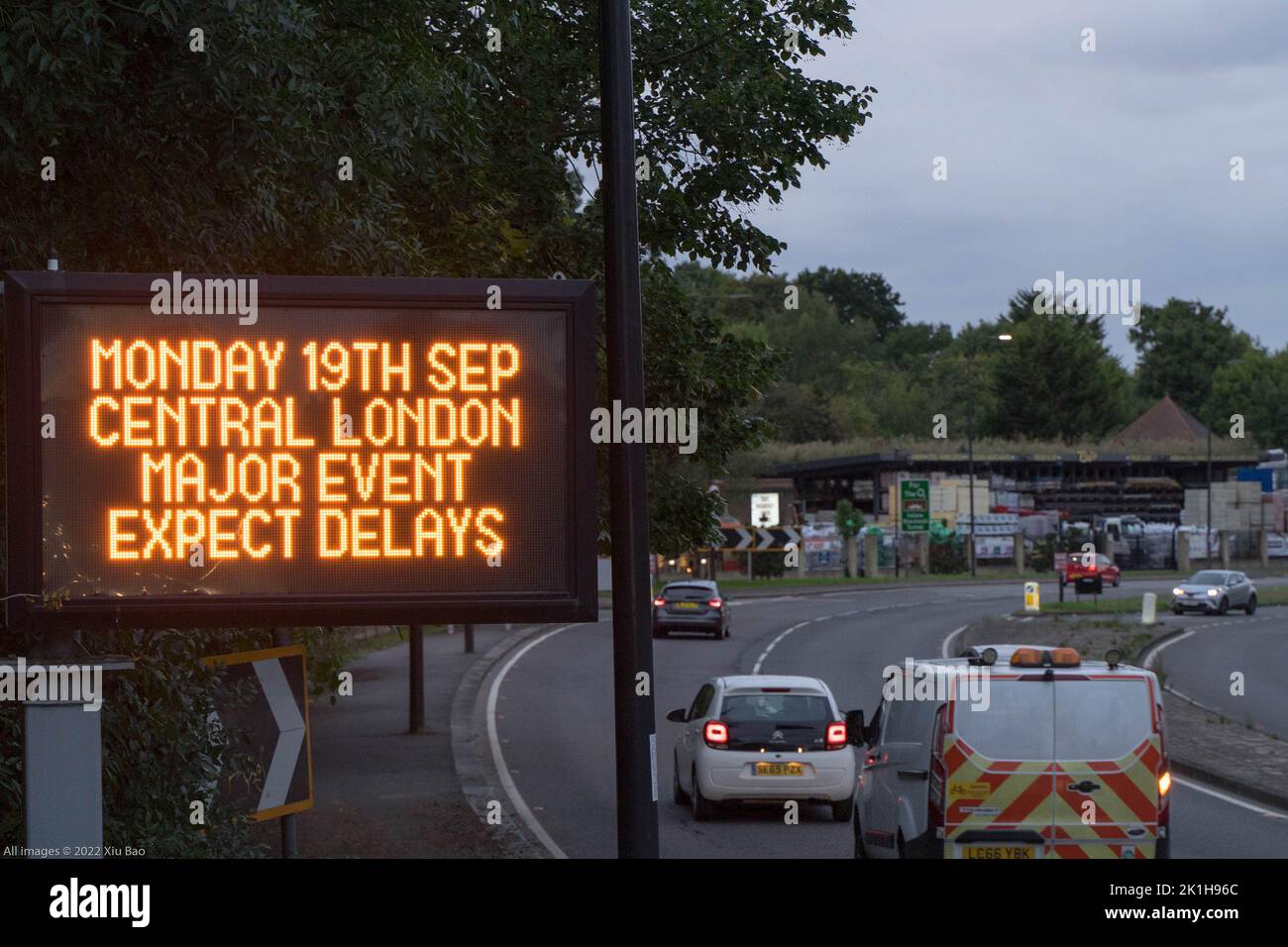 Traffic notice led screen hi-res stock photography and images - Alamy