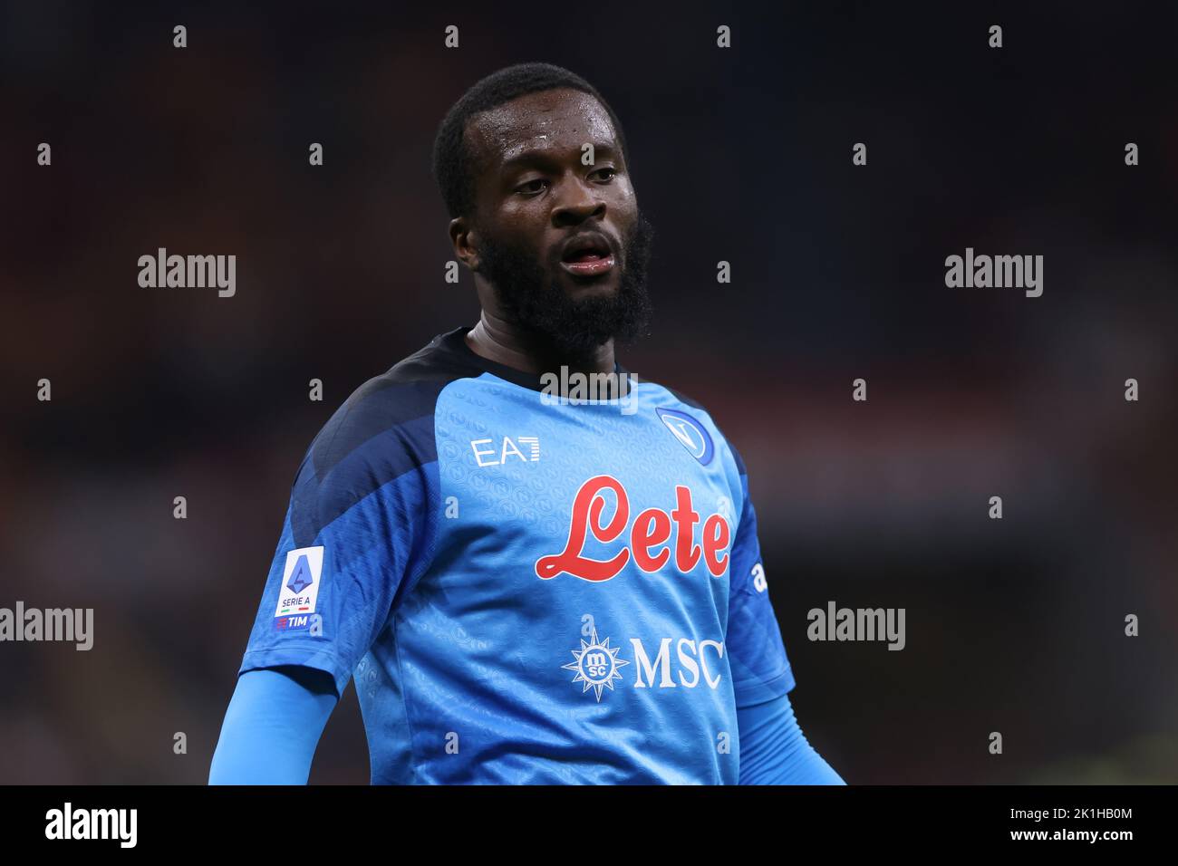 Milan, Italy, 18th September 2022. Tanguy Ndombele of SSC Napoli during ...