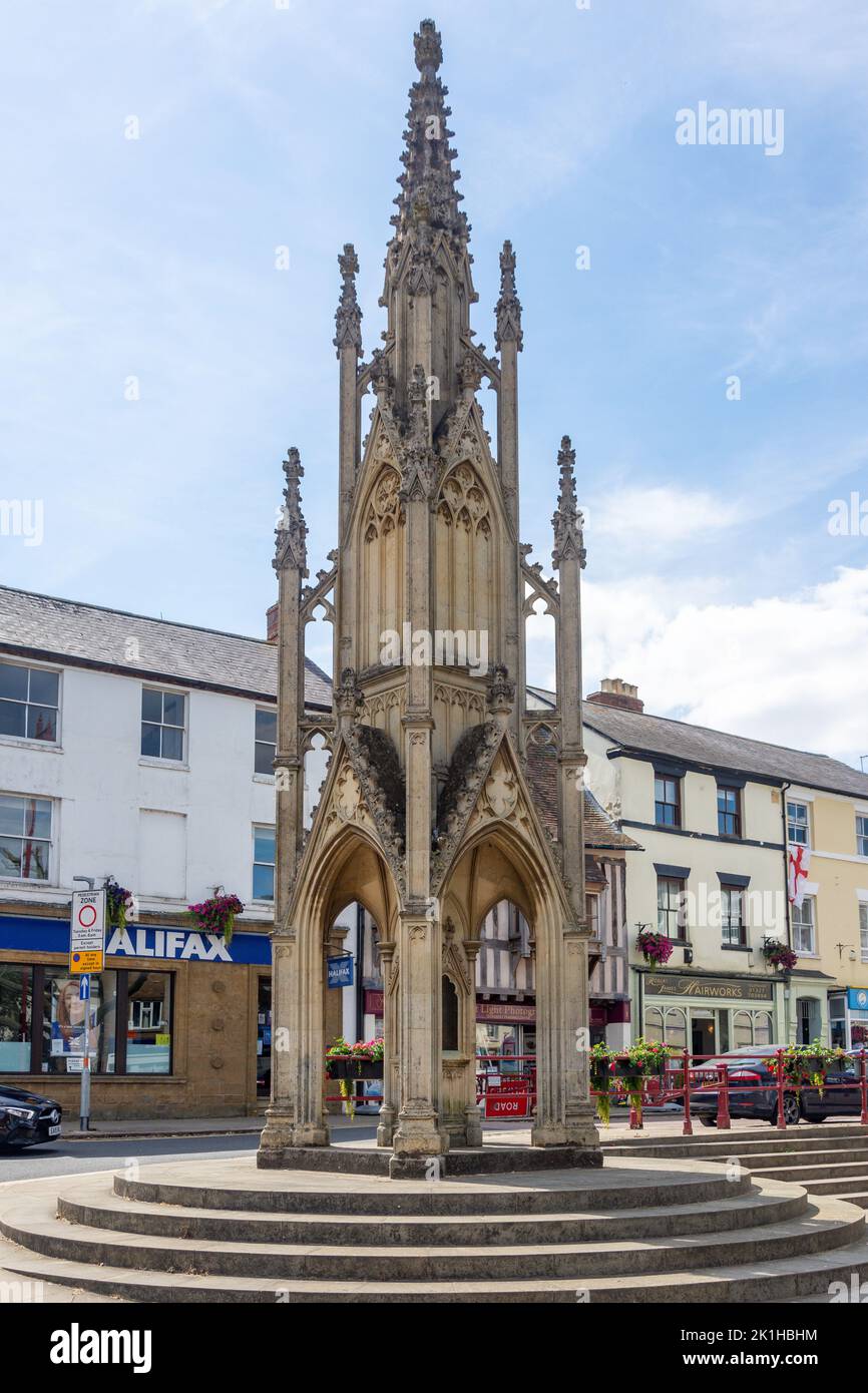 The Burton Memorial, High Street, Daventry, Northamptonshire, England ...