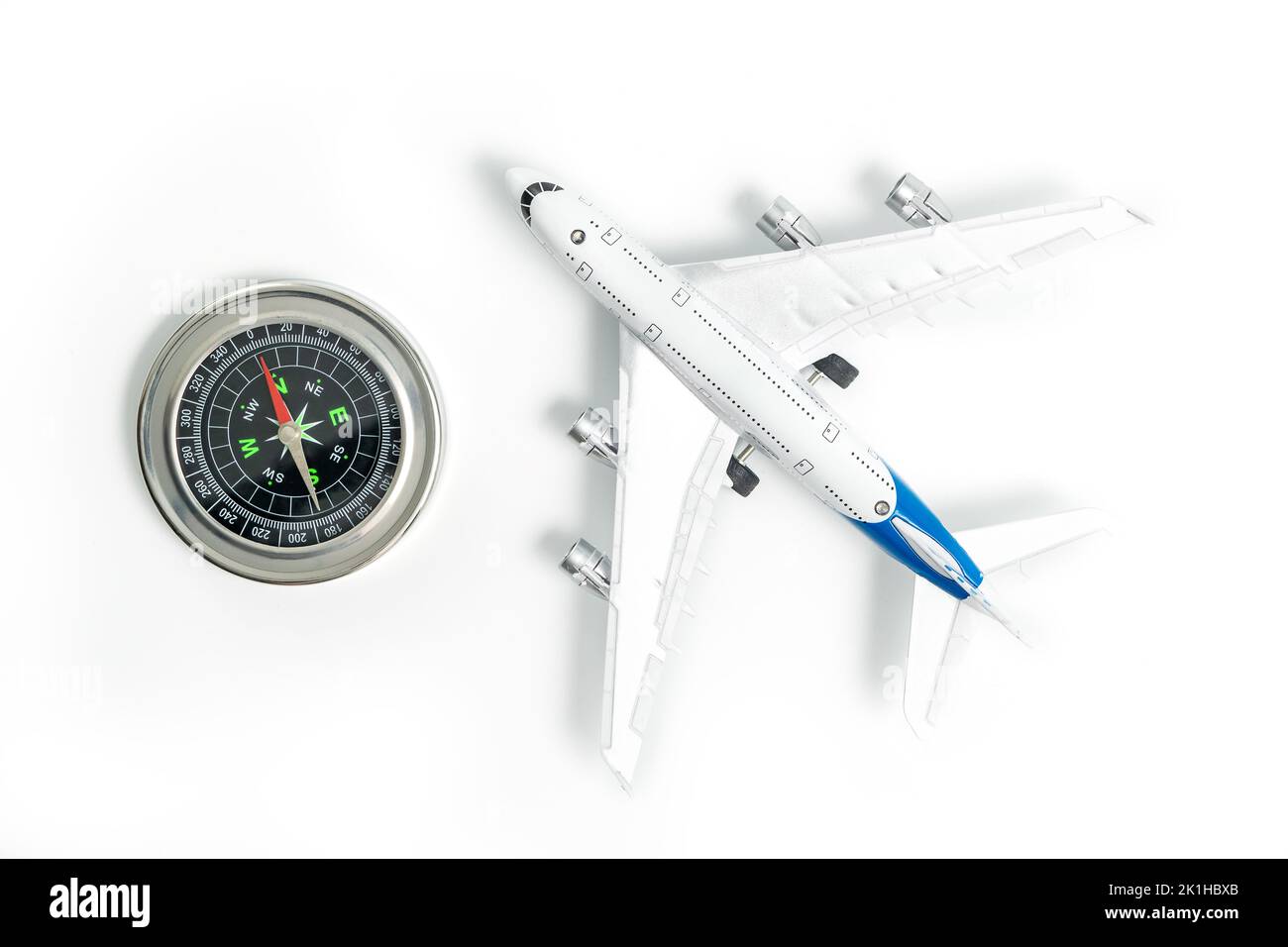 Aircraft compass Cut Out Stock Images & Pictures - Alamy