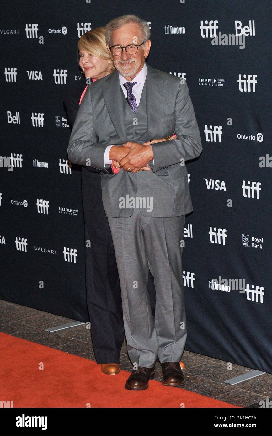 10 September 2022 - Toronto, Ontario, Canada - Kate Capshaw, Steven ...
