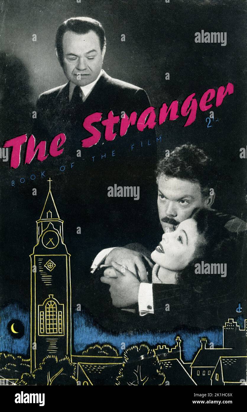 Front Cover of British Book of the Film for EDWARD G. ROBINSON LORETTA ...