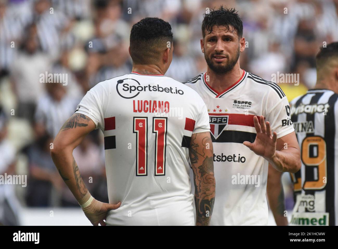 Fortaleza, Brazil. 18th Sep, 2022. Arena Castelão of Sao Paulo during ...