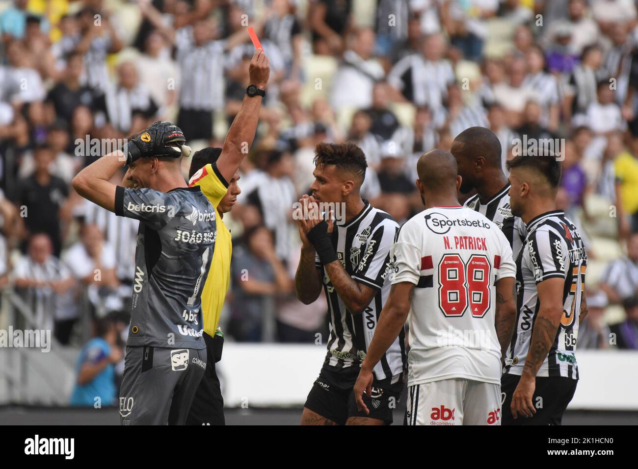 Fortaleza, Brazil. 18th Sep, 2022. Arena Castelão of Sao Paulo during ...