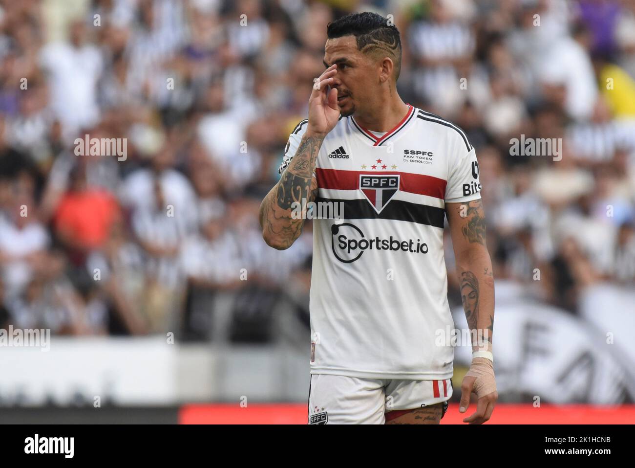 Fortaleza, Brazil. 18th Sep, 2022. of Sao Paulo during the Campeonato ...