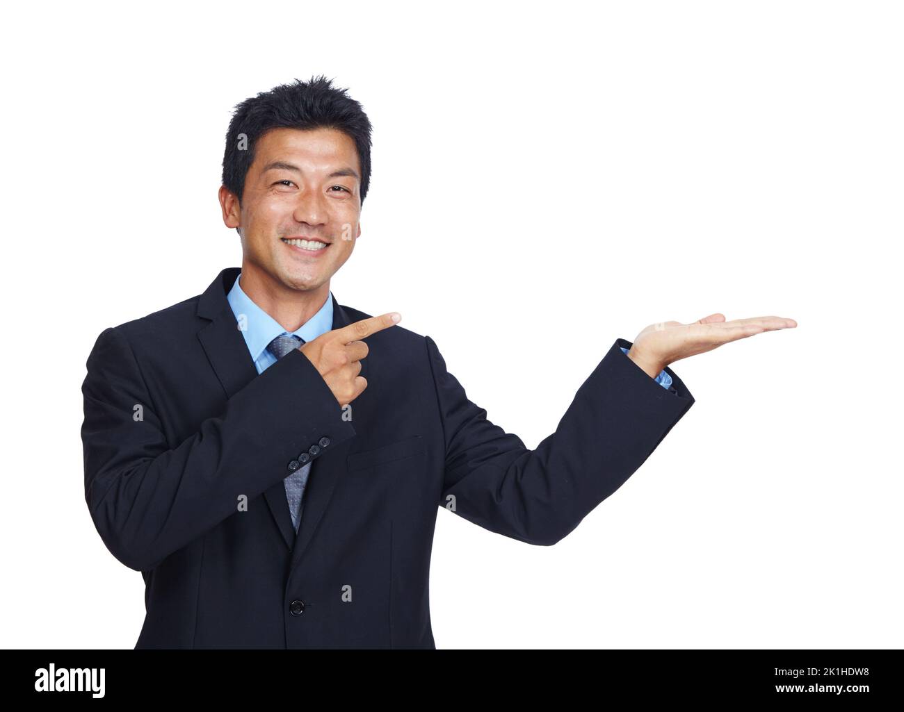 Asian person giving presentation Cut Out Stock Images & Pictures - Alamy
