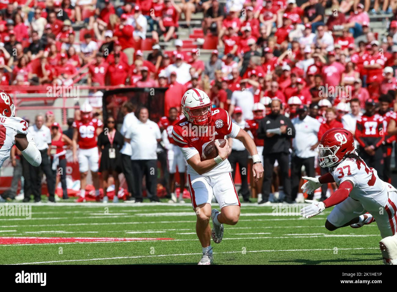 Nebraska and Interim Head Coach Mickey Joseph look to get the program ...