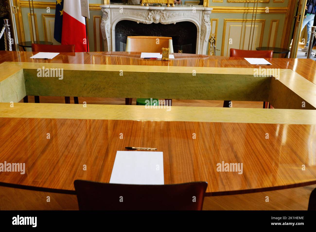 Presidency of the Republic on Heritage Days. Illustration of the rooms ...