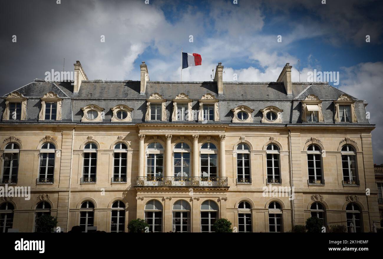 Presidency of the Republic on Heritage Days. Illustration of the rooms ...