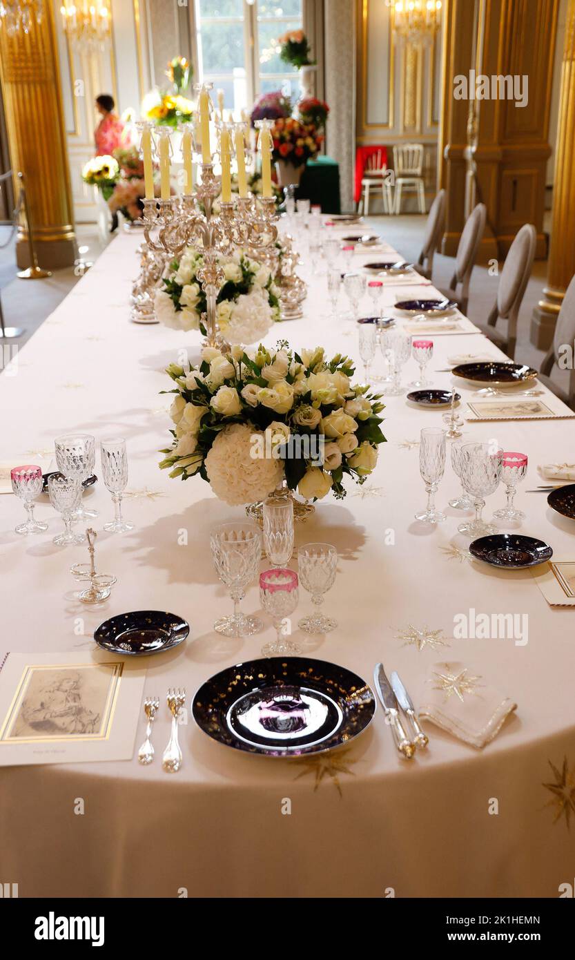 Presidency of the Republic on Heritage Days. Illustration of the rooms ...