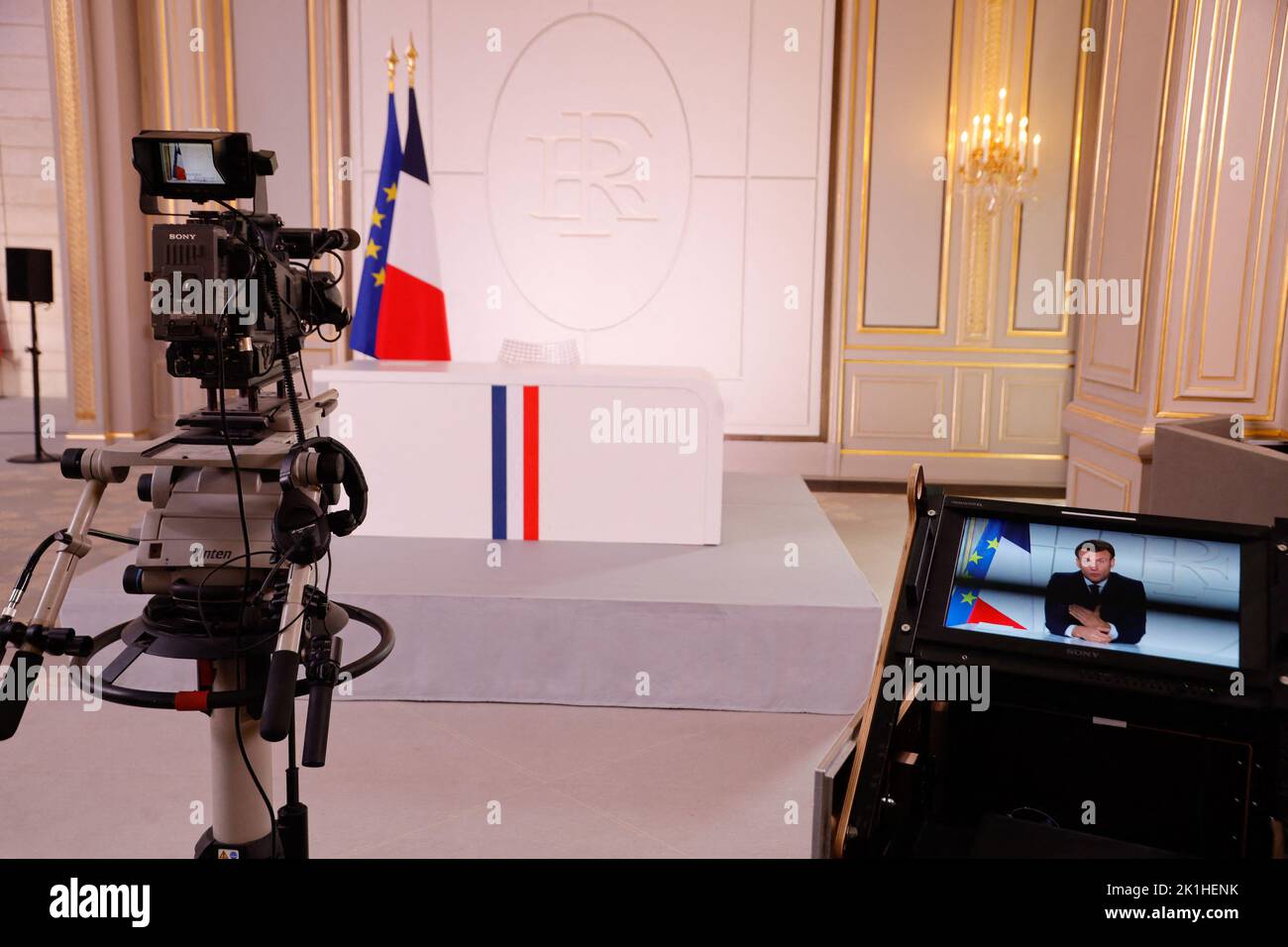 Presidency of the Republic on Heritage Days. Illustration of the rooms ...