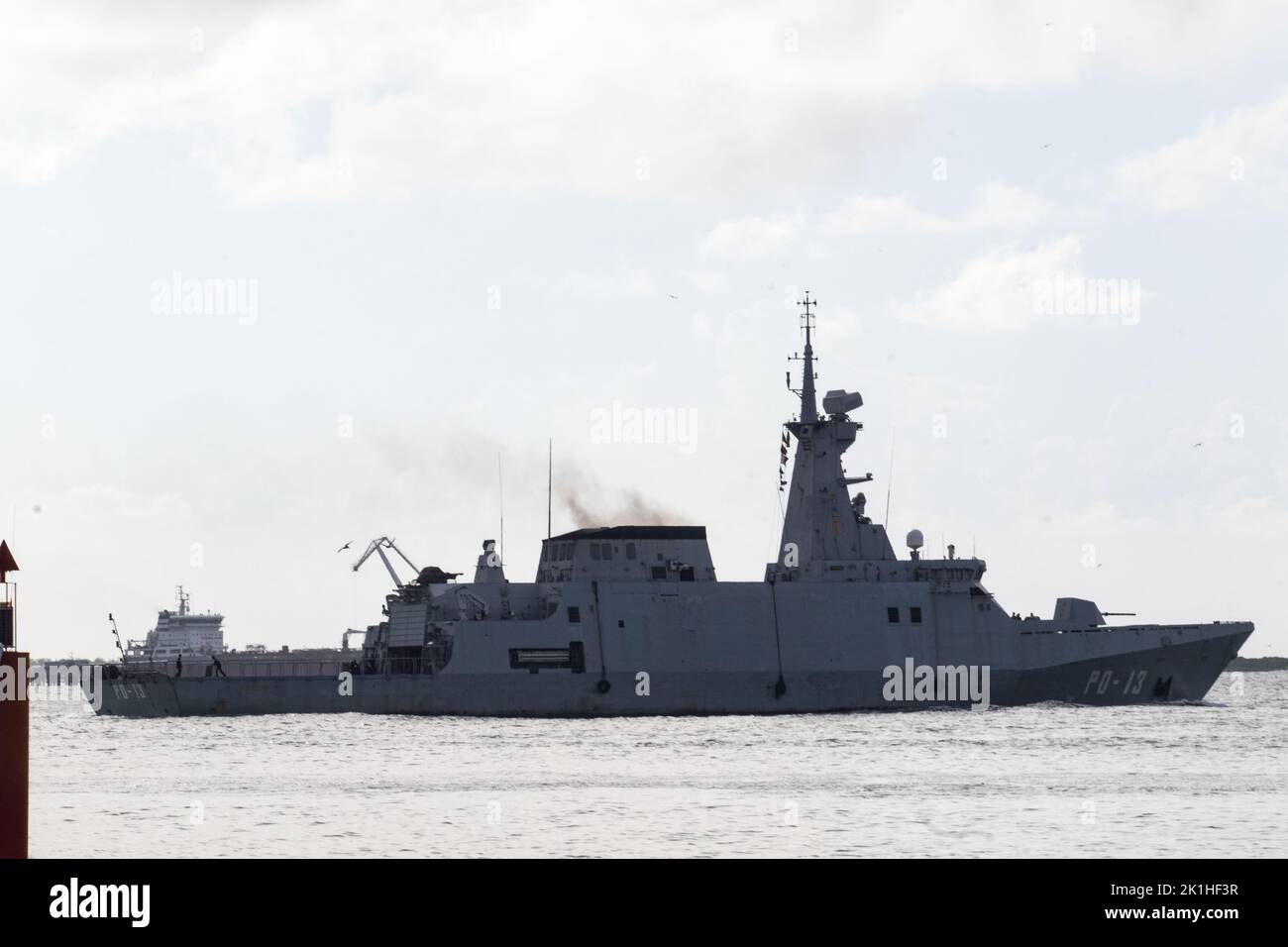 September 17, 2022: September17, 2022. A deep draft ship can be seen in ...