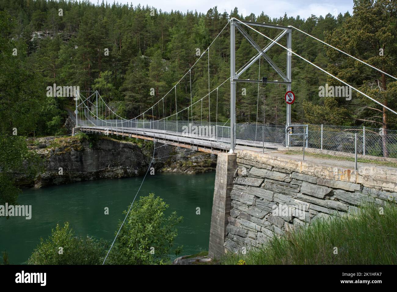 Old iron pedestrian bridge railway hi-res stock photography and images ...