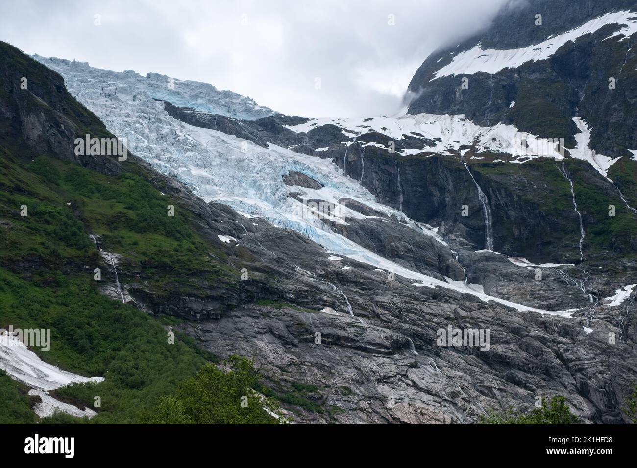 Wonderful landscapes in Norway. Vestland. Beautiful scenery of ...