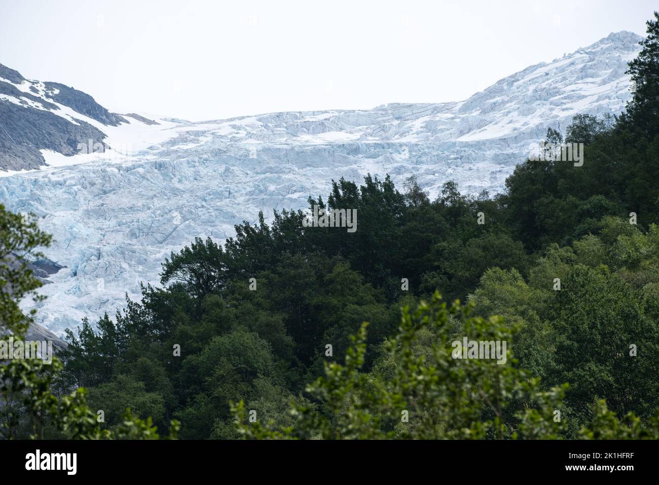 Wonderful landscapes in Norway. Vestland. Beautiful scenery of ...