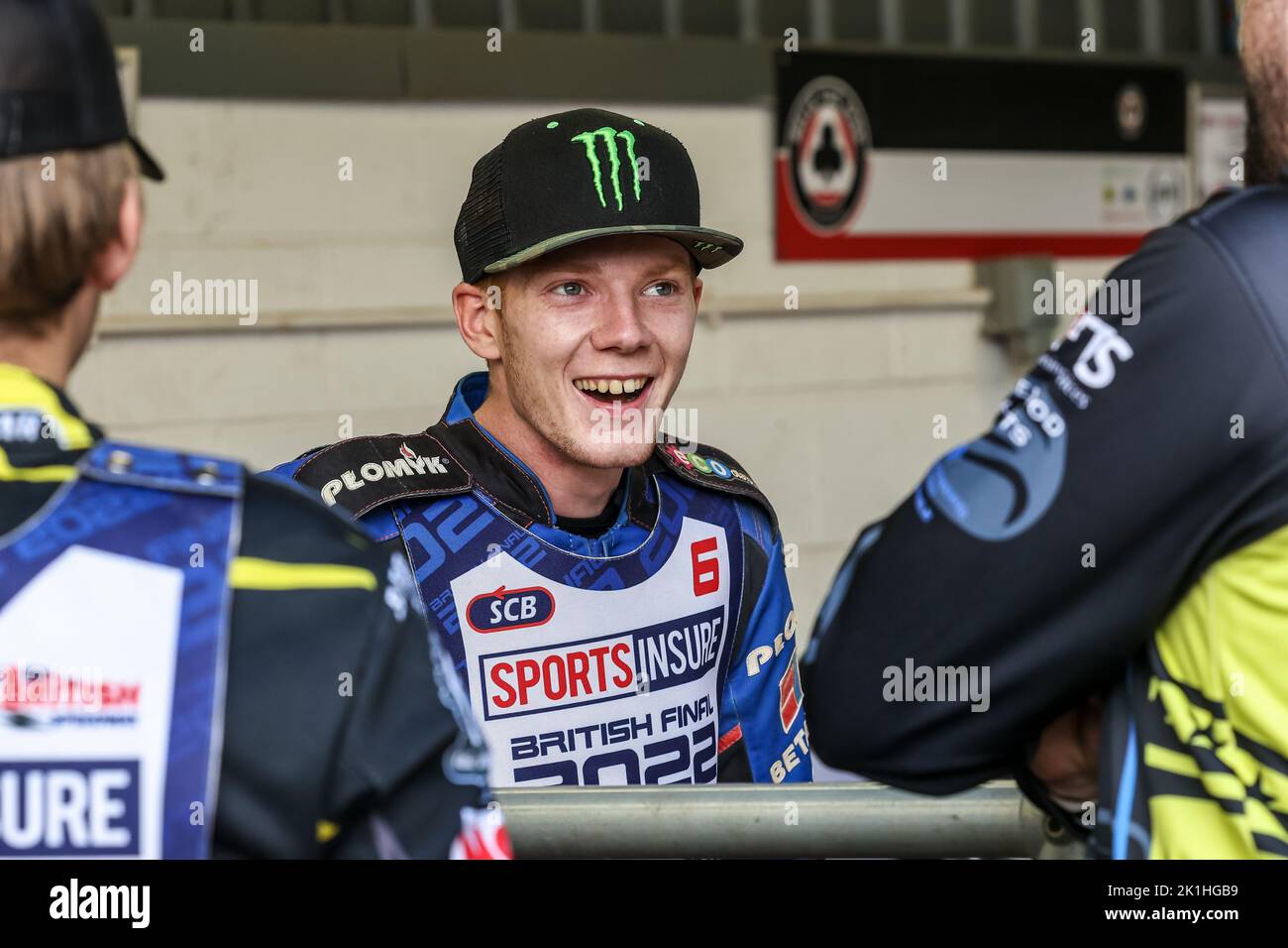 Daniel Bewley. 2022 British speedway Champion. British Final at the ...