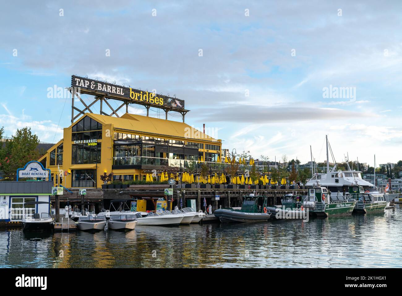 Tap & Barrel, a vibrant culinary hub by Vancouver's bustling waterfront ...