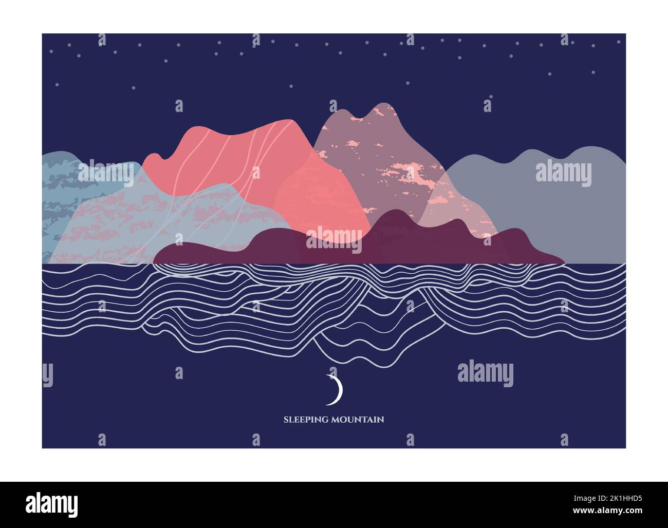 View white mountain village Stock Vector Images - Alamy