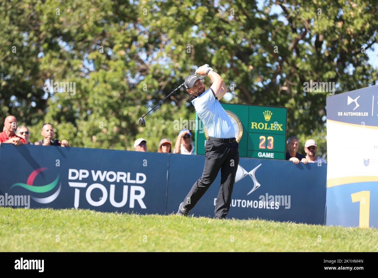 Rome, Italy. 18th Sep, 2022. At Marco Simone Golf Club Italian Open ...