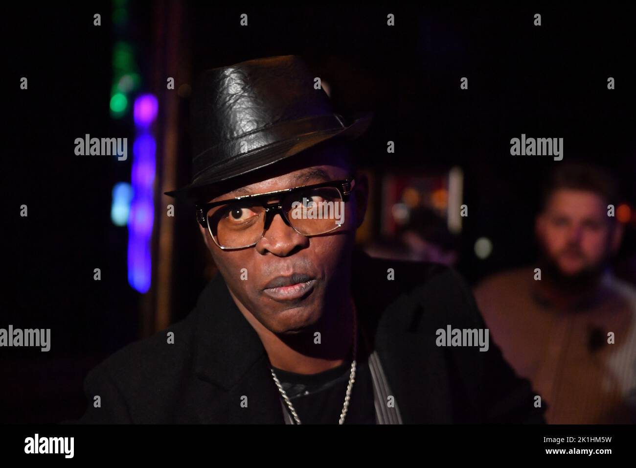 Moscow. At a memorial evening of the singer Pierre Narcissa Stock Photo ...