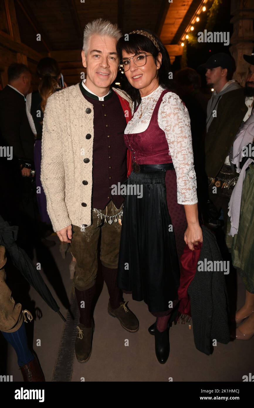 Munich, Germany. 18th Sep, 2022. Comedian Michael Mittermeier and his ...