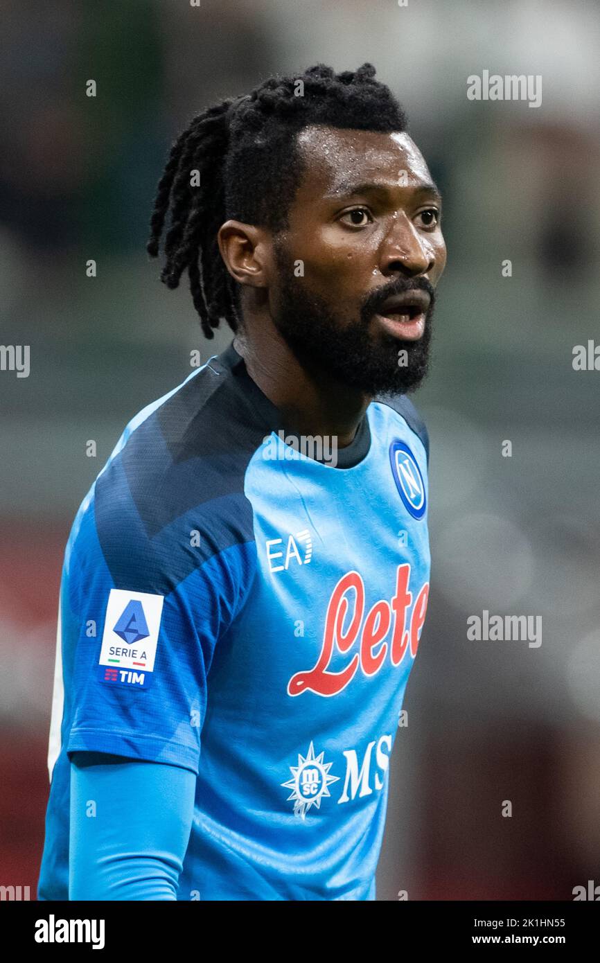 Fc milano vs fc napoli fussball in italien hi-res stock photography and ...